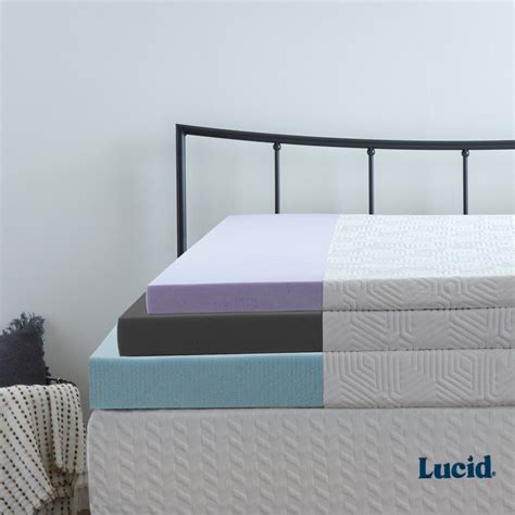 Sinweek 3 Inch Memory Foam Mattress Topper Pad Foam Beds Topper King