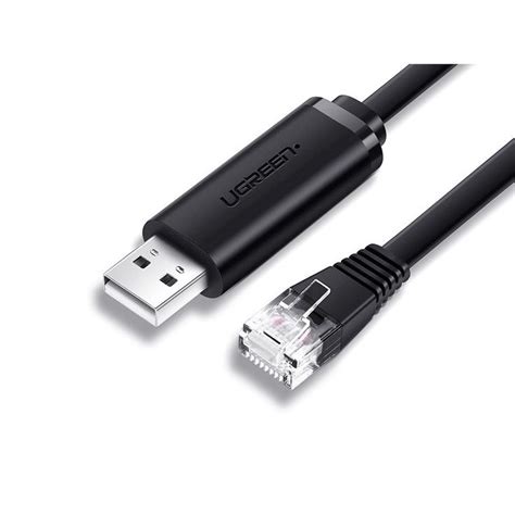 Console Usb To Rj45 Ftdi Programming Cable 3m Long For High End Cisco Ugreen 60813 Server