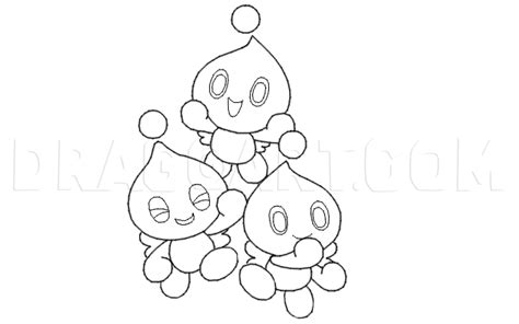 How To Draw Chao Drawing Step By Step By Nin Mario64 DragoArt