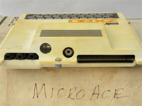 Retro Vintage Sinclair Zx80 Microace Computer W 4k Rom Chip Etc