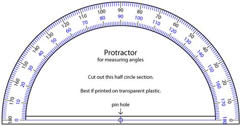 Free Printable Protractor Download Free Printable Protractor Png