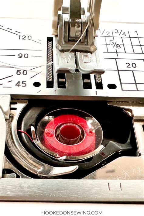 How To Properly Insert The Bobbin In A Janome Sewing Machine Hooked On Sewing