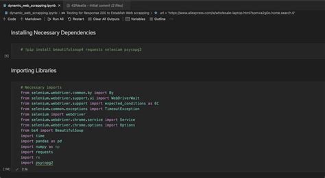 Webscraping Dataengineering Postgresql Selenium Beautifulsoup Etl