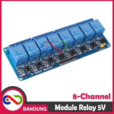Jual RELAY V CHANNEL OUTPUT VAC VDC A WITH OPTOCUPLER MODUL Shopee Indonesia