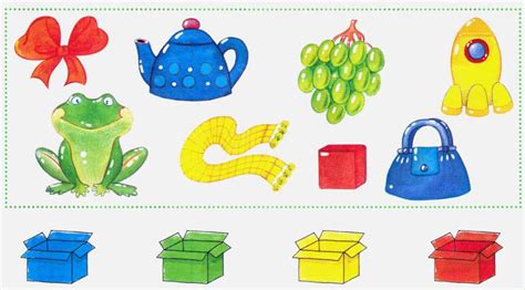 Учим цвета с ребенком 2-3 лет. Карточки, задания, стихи. | Preschool ...
