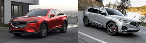 2023 Mazda Cx 9 Vs 2023 Acura Mdx