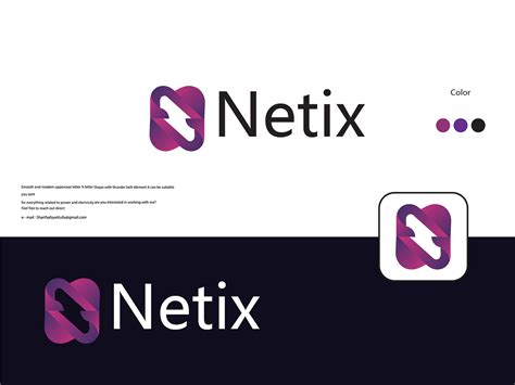 Netix Logo By Murad Hasan🇧🇩 On Dribbble