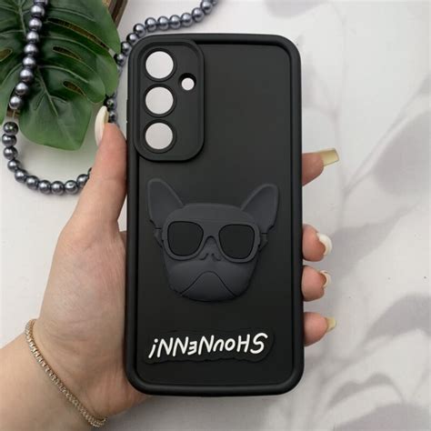 قاب گوشی Galaxy A55 سامسونگ سیلیکونی Solid Case اورجینال عروسکی برجسته