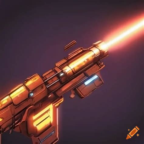 Sci Fi Laser Cannon On Craiyon