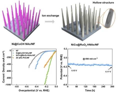 Hollow Nanowire Constructed By Nico Doped Ruo2 Nanoparticles For Robust