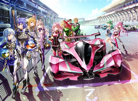 Rindo Rin Komachi Towa Asakawa Kanata Sophia B Tokitou Liu Youran