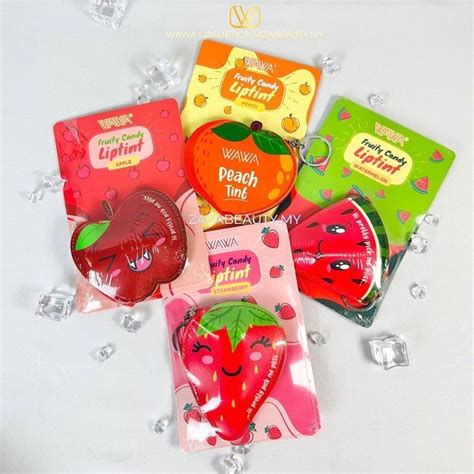 Wawa Fruity Candy Liptint Shopee Malaysia