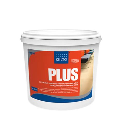 Клей для напольных покрытий Kiilto Plus 4 кг