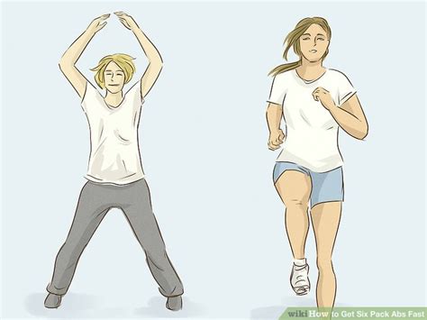 How To Get Six Pack Abs Fast With Pictures Wikihow