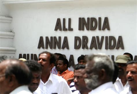Aiadmk Factions Announce Merger
