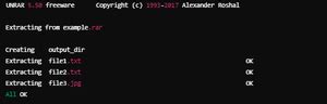 How To Unrar Files In Linux Geeksforgeeks