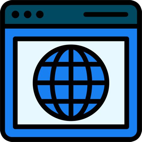 Website Generic Outline Color Icon