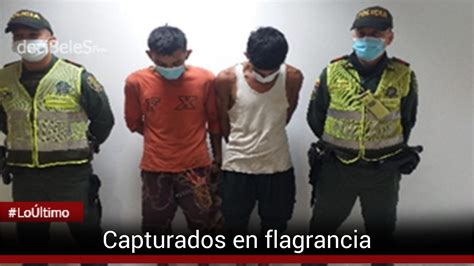 Dos Hombres Fueron Capturados Por La Policía Por El Delito De Hurto