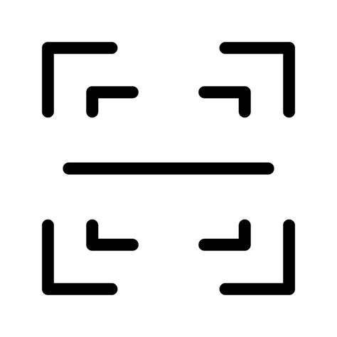 Scanning Icon Vector Symbol Design Illustration 26625516 Vector Art At