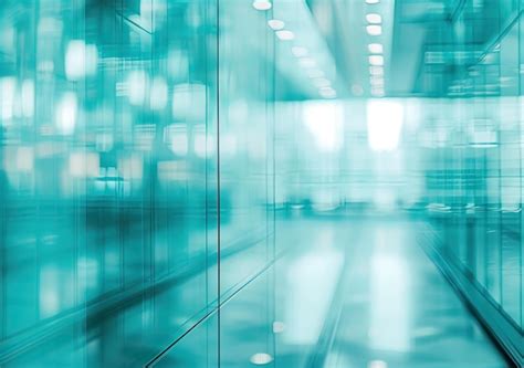 Premium Ai Image Abstract Blurred Glass Building Facade In Urban Setting