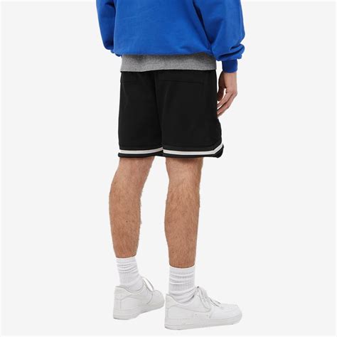 Represent Mesh Basketball Shorts Jet Black End Ca