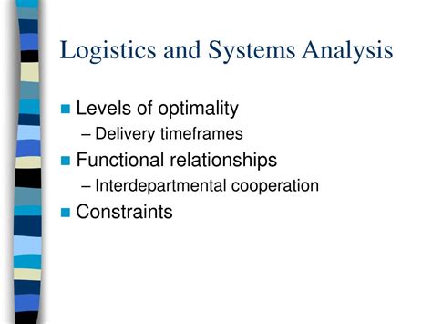 PPT Business Logistics PowerPoint Presentation Free Download ID