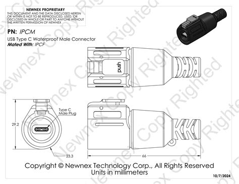 Newnex Waterproof Usb C Usb Dp Alt Mode W Pd