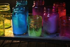 Diy Craft Bright Colorful Mason Jars With Mod Podge Mom Spark