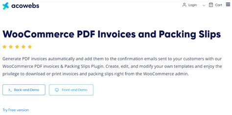 How To Create WooCommerce PDF Invoices And Packing Slips