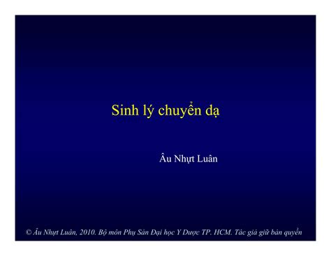 Sinh L Chuy N D Pdf