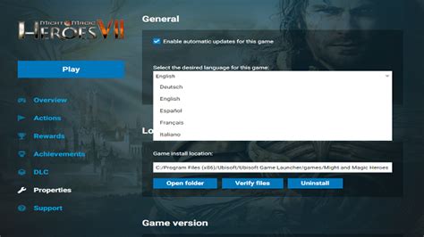 How Can I Change The Language In My Game Ubisoft Support