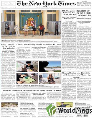 The New York Times - July 24 2023 » PDF Digital Magazines