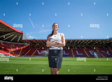 Katrien Meire Charlton Athletic Ceo At The Valley Stadium In South East
