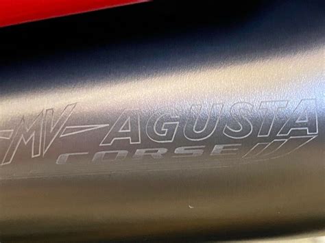 20200527 2008 Mv Agusta F4 1000r Corse Left Exhaust Rare
