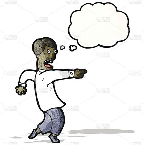 卡通商人指责
