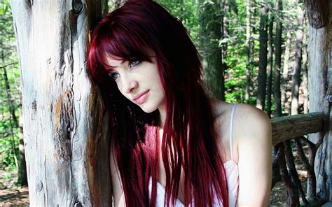 Susan Coffey Beauty Beautiful Model Girl Redhead Wallpapers Hd