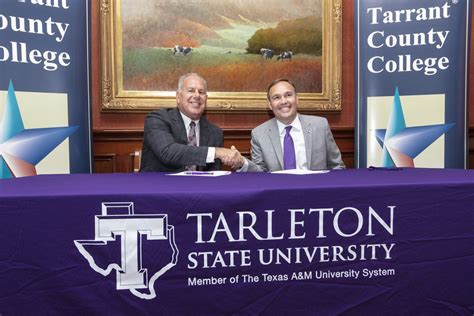 Tarleton TCC Pact Boosts Opportunities For Transfer Students TCC News