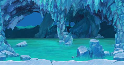 ice cave game background 2d environments unity asset store