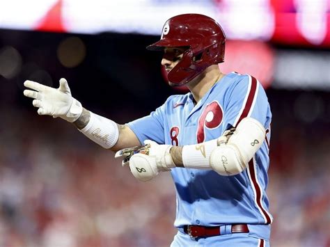 Castellanos Hits 2 Homers Powers Phillies Past Braves And Into NLCS