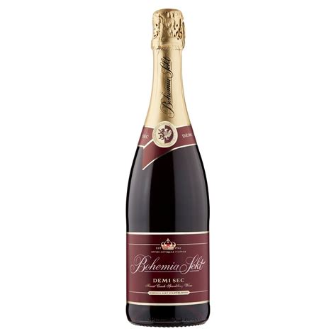 BOHEMIA SEKT DEMI sec červená 0 75l Sekty perlivá vína JASO