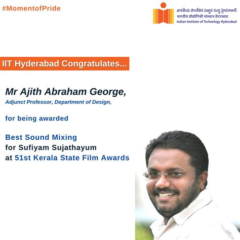 Ajith A George Posted On Linkedin