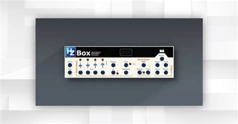News Higher Hz Has Released Hz Box A Free Soundbox Emulation Plugin