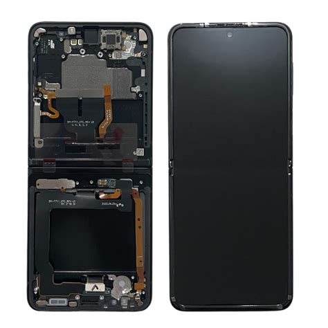 Frontal Tela Display Samsung Z Flip 3 F711 Aro Original X3