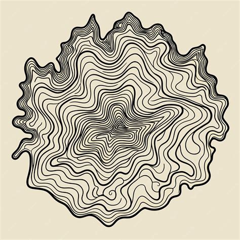Premium Vector Topographic Line Map Patterns