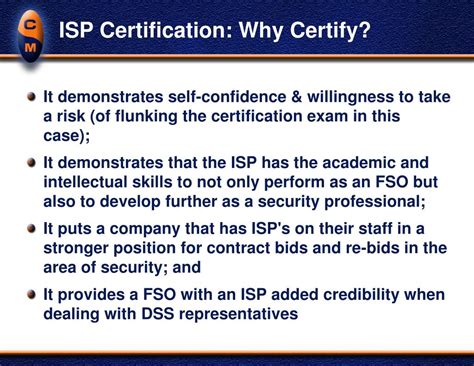 Ppt Ncms And The Industrial Security Professional Isp Certification