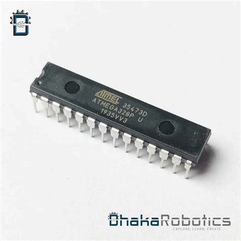 Atmega328p Pu Pdip 28 Microcontroller Dhaka Robotics