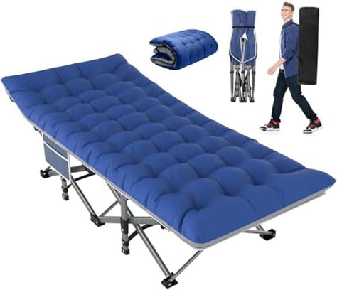 Slendor Folding Camping Cot Sleeping Cot For Adults With