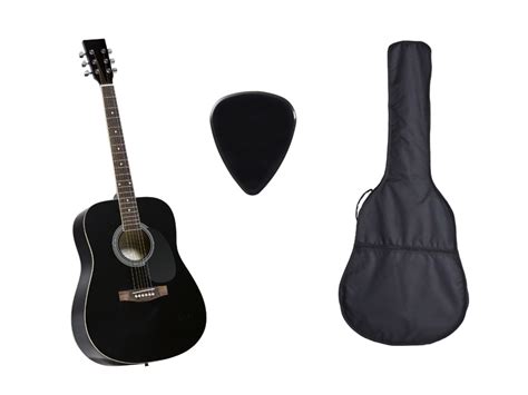Clifton Steel String Acoustic Guitar Set 5 Pieces Lidl Great