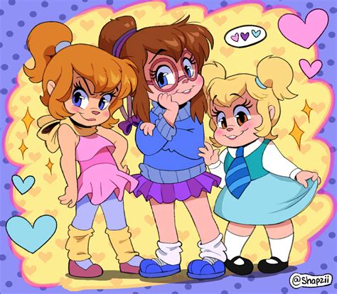 The Chipettes By Shapsi On Deviantart