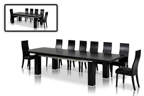 The Best Black Gloss Extending Dining Tables